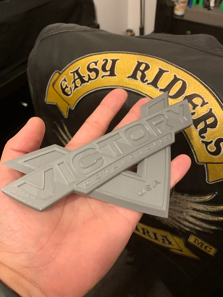 Victory Motorcycles Emblem by PeerlesS | Download free STL model ...