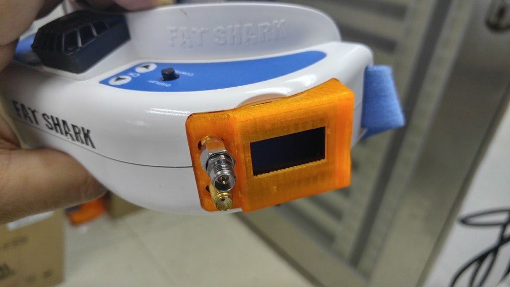 Fatshark RF Module Cover by Gorto | Download free STL model ...