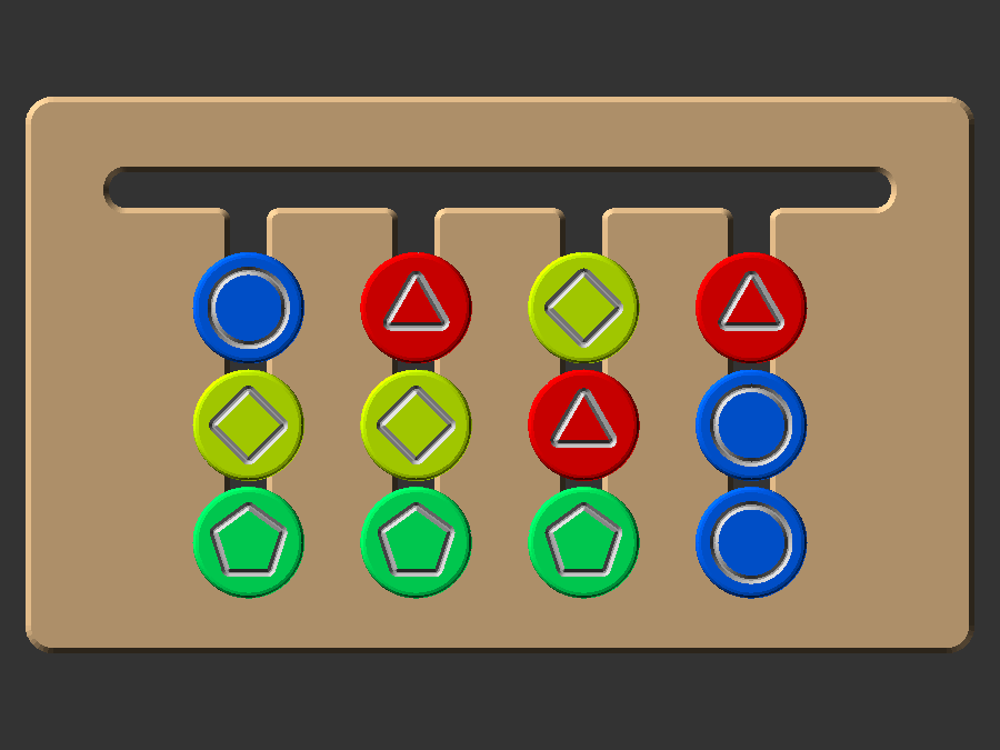 Montessori Slide Puzzle by Jack | Download free STL model | Printables.com