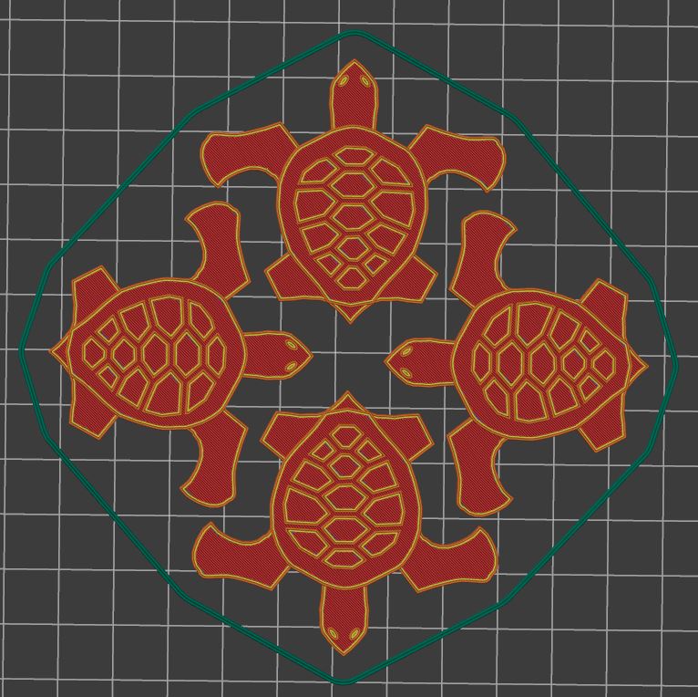 Tessellating turtle by punisher_1211 | Download free STL model ...