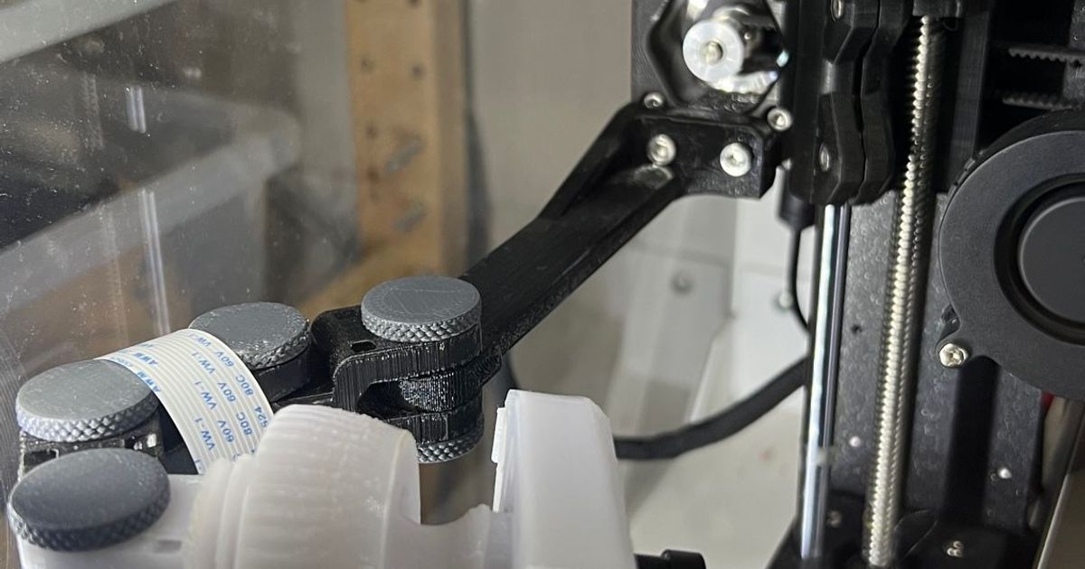 Slim Articulated Camera Arm by wolffman | Download free STL model ...