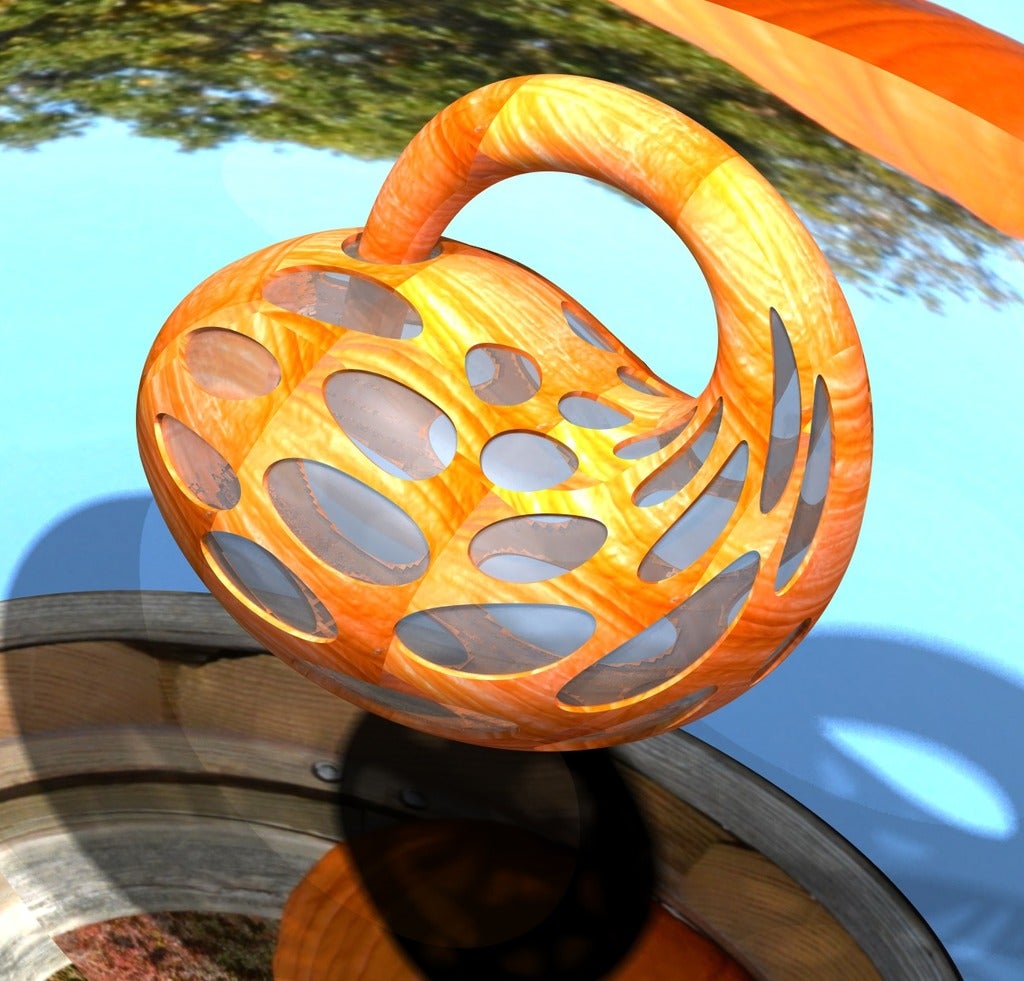 Solar garden lamp by Sergiu_I | Download free STL model | Printables.com