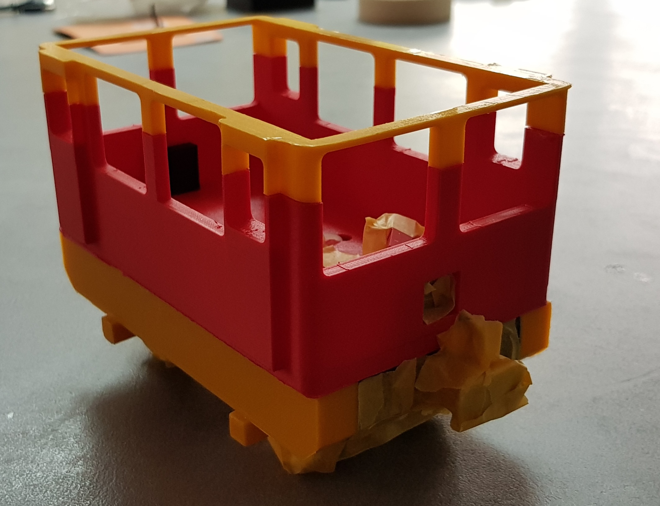 45mm Rail Car by aldmodels | Download free STL model | Printables.com
