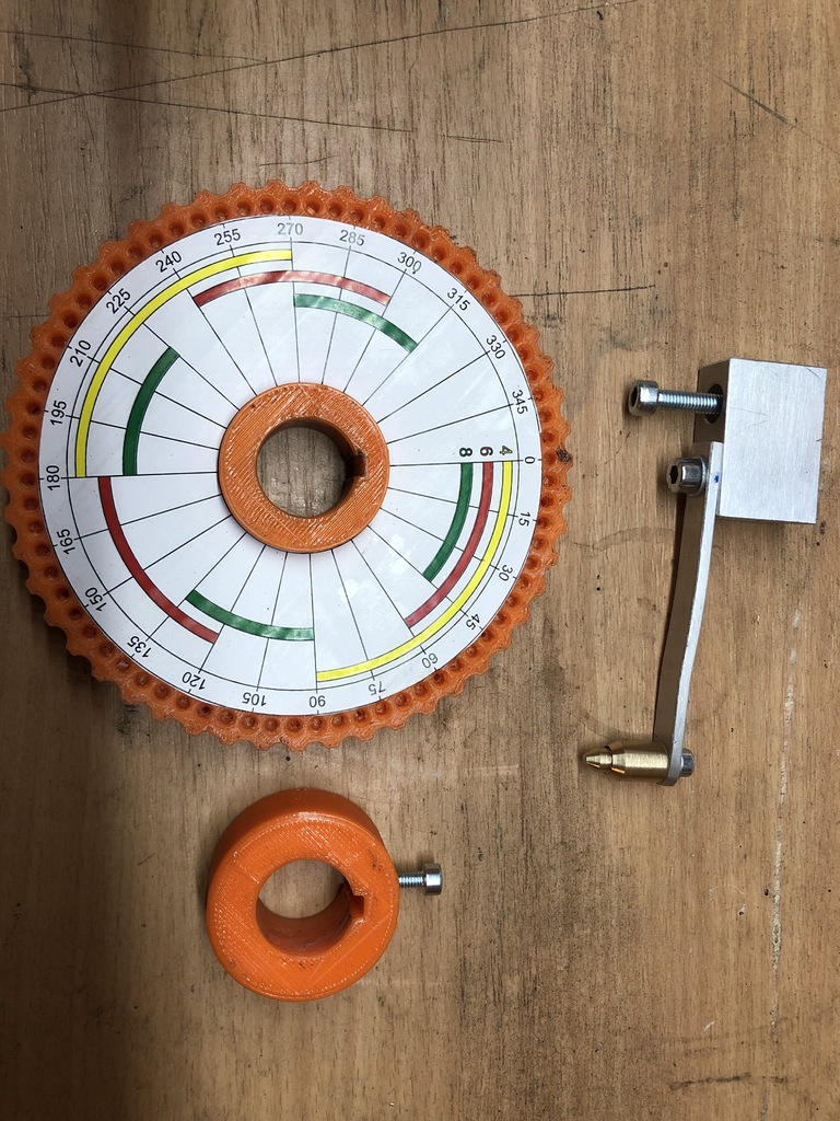 Index wheel for minilathe Hobbymat MD65 (and Proxxon SD300) by m3_manti ...