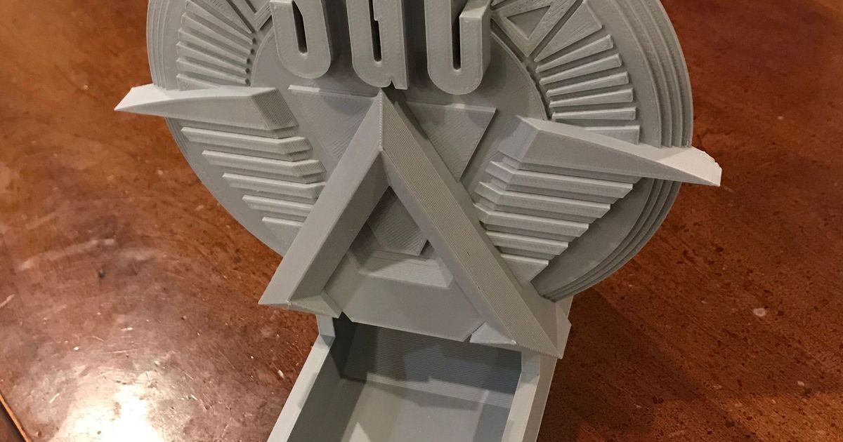 Modular Dice Tower with Stargate Command Emblem by LlamaBot | Download ...