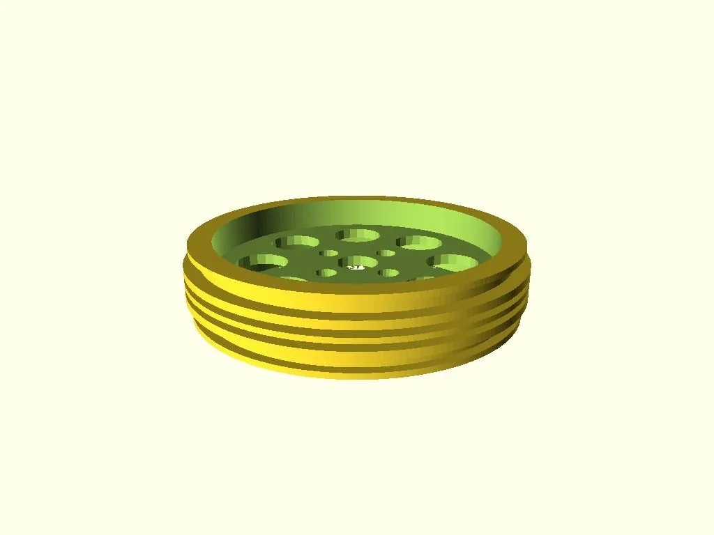 Tetrix Wheel Hub for LEGO 2902 Motorcycle Wheel by BrokenPoet ...