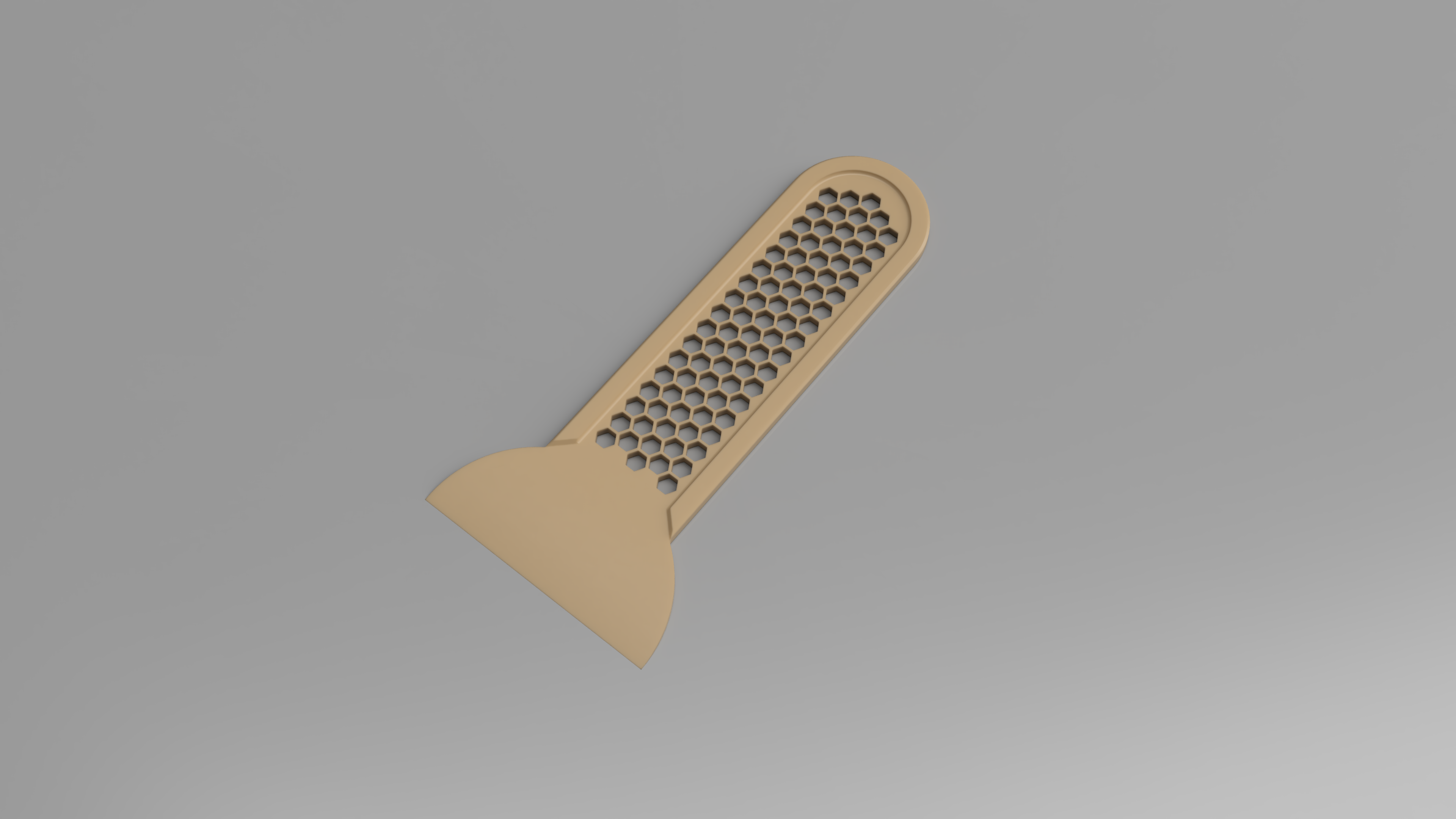Hex Handle FEP/Bed Scraper (Large Hands) by FlyingDropBear | Download ...