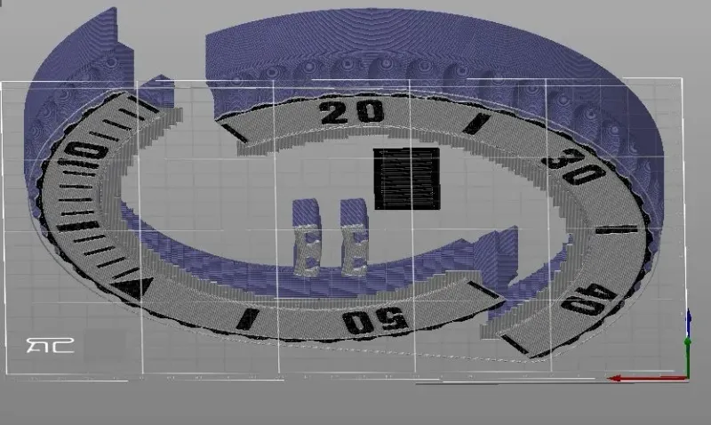 Rolex Submariner style Clock Outer Ring and Assembly von Strankler ...