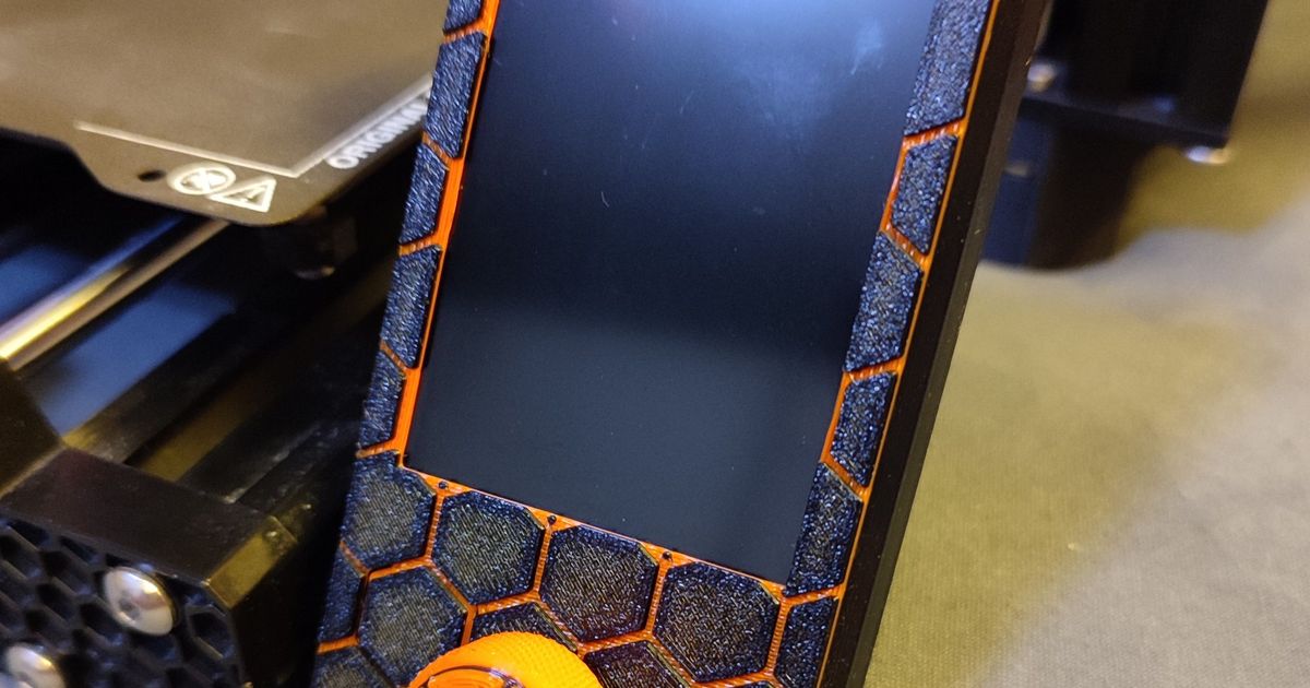 Prusa MINI Hexagon Display box (R8) by Cruiser | Download free STL ...