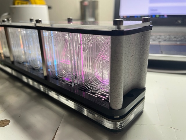 RGB clock auto dimming light blocker by Nikki81 | Download free STL ...