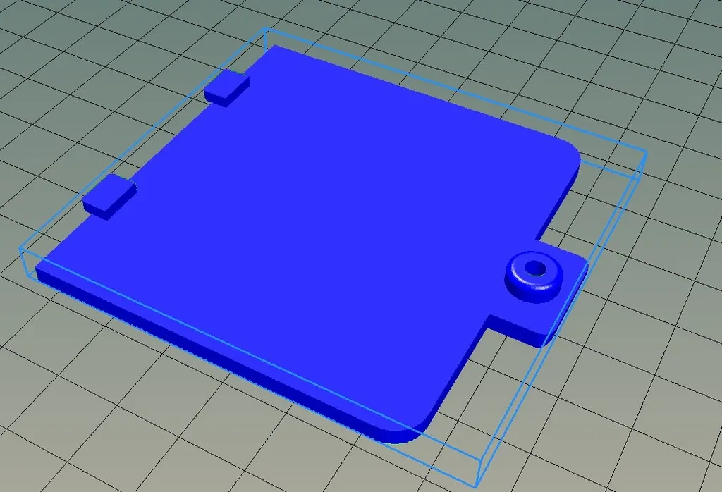 Nerf Rayven Battery Door by Jmlee19 | Download free STL model ...