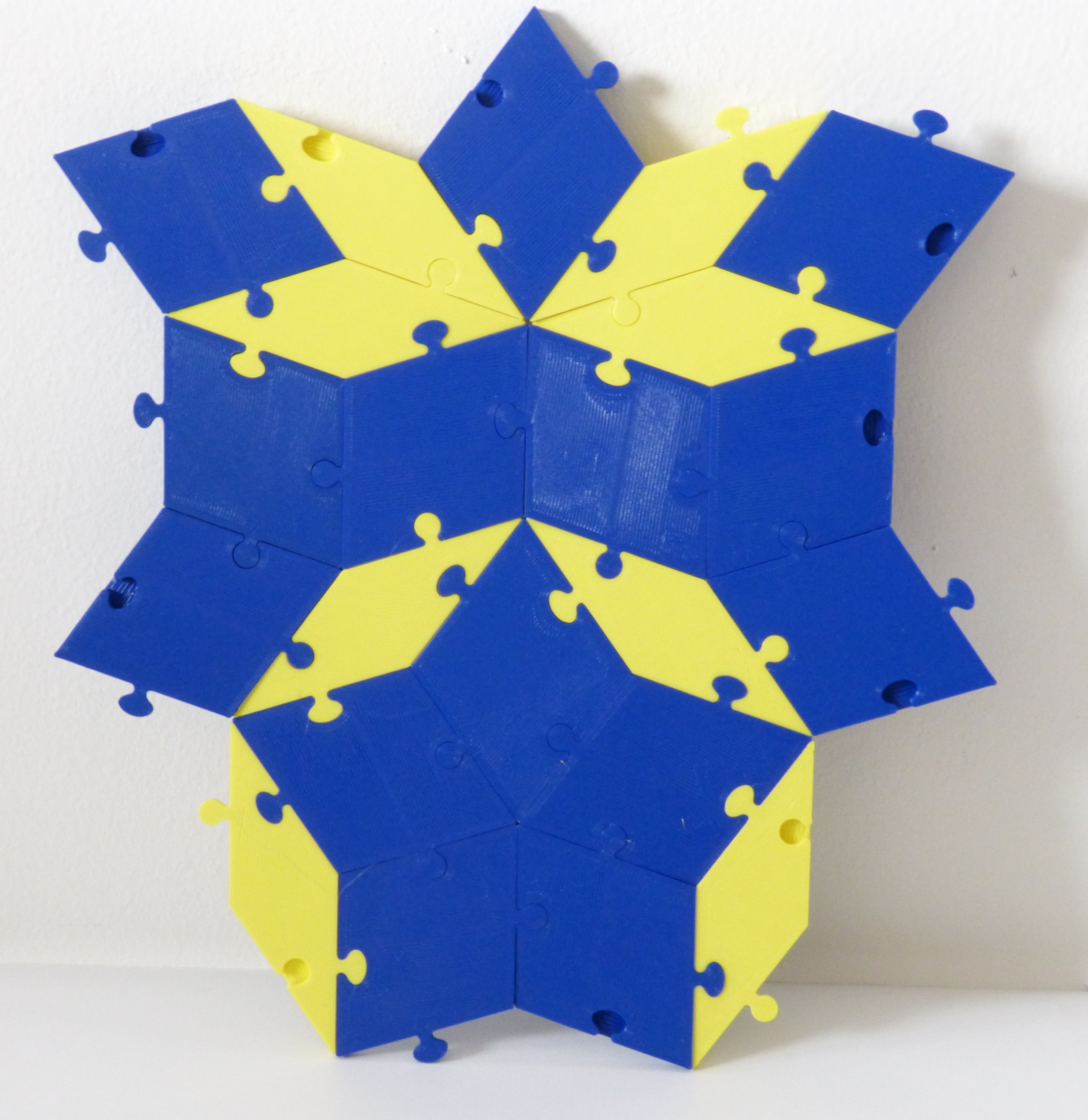 Penrose Jigsaw Puzzle Tiles by smaier | Download free STL model ...