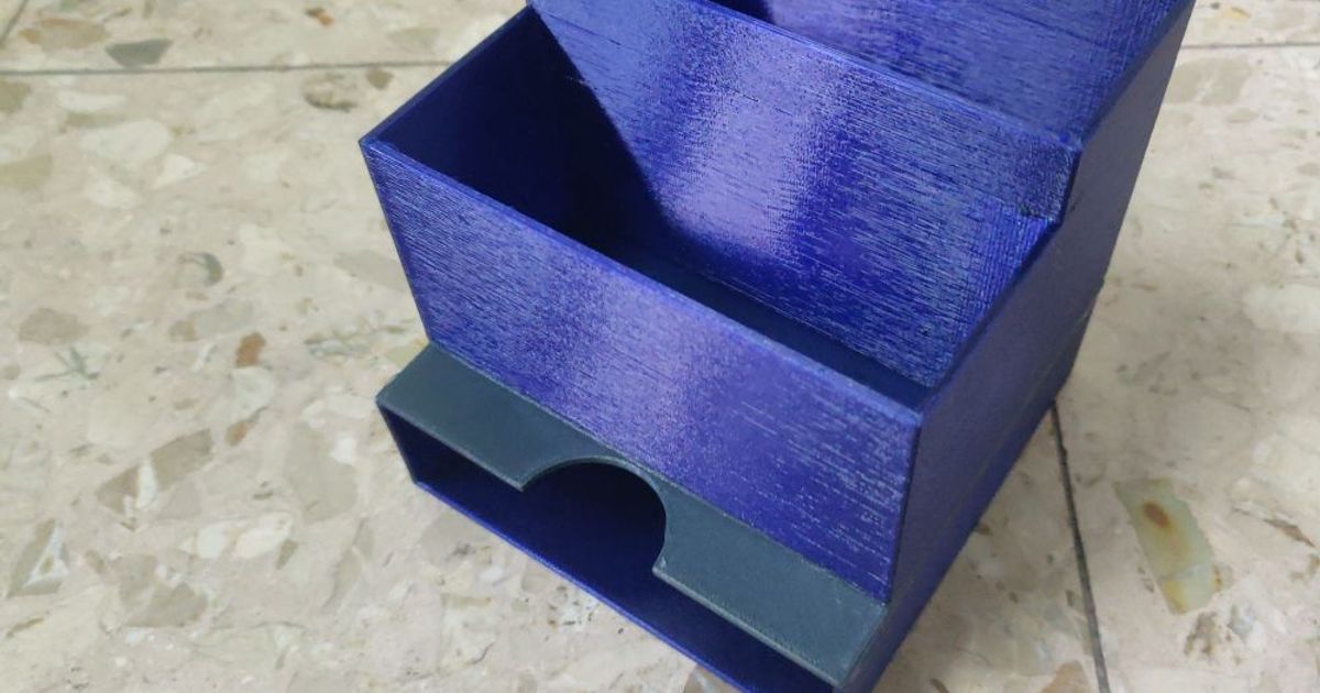 pen and paper holder by Ainoretho | Download free STL model ...