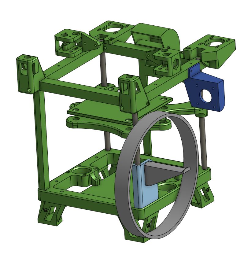 ROOK [MK1] [2020] [LEGACY] Side-mounted spool and Extruder by Kanrog ...