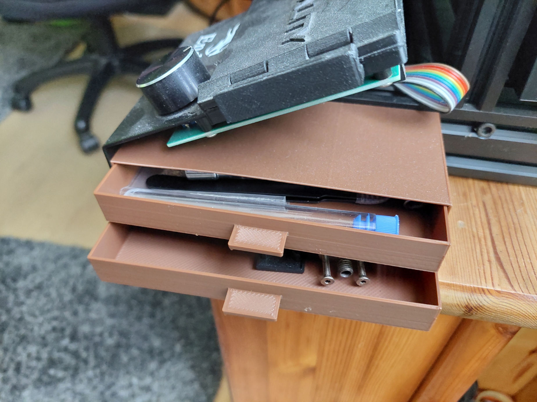 Drawers for Ender 3 by Fishir | Download free STL model | Printables.com