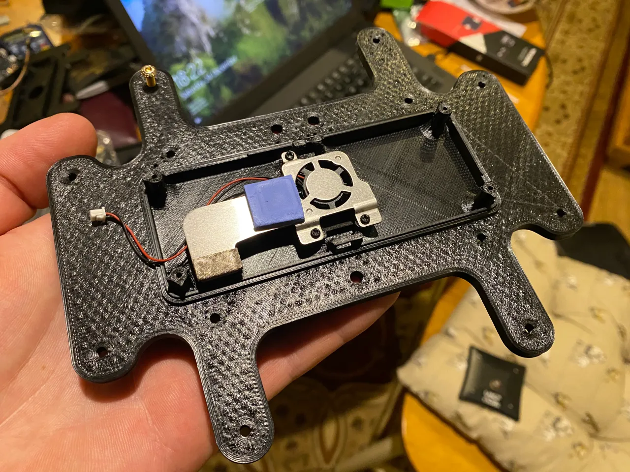 Walksnail Avatar VRX Patch adaptor mounts by BanditFPVprints | Download ...