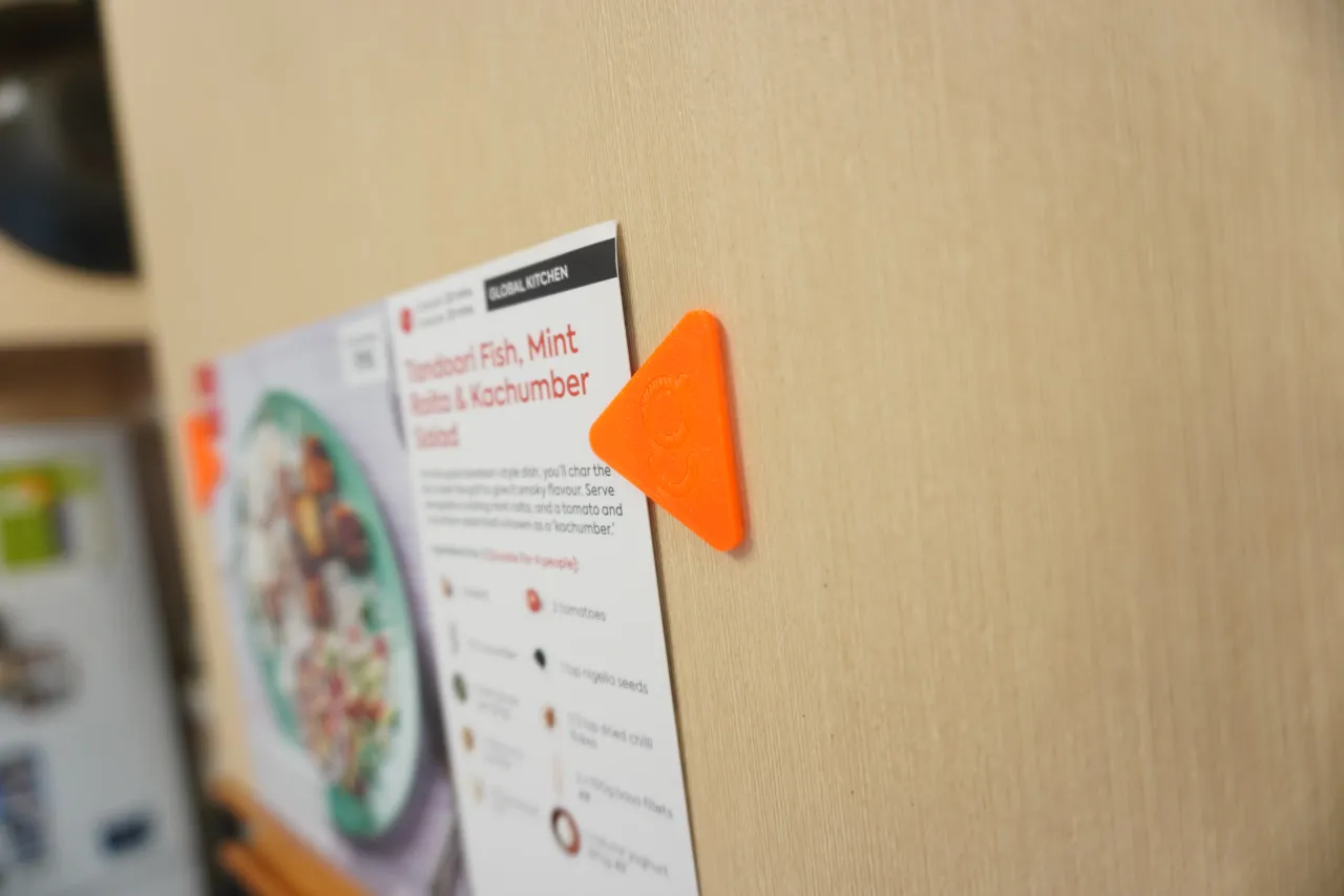 Gousto Recipe Card Clip by nickjvturner | Download free STL model ...