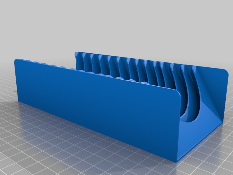 Customizable Card Caddy by markwal | Download free STL model ...