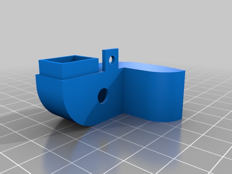 FlashForge Blower Fan Duct and Mount by markwal | Download free STL ...