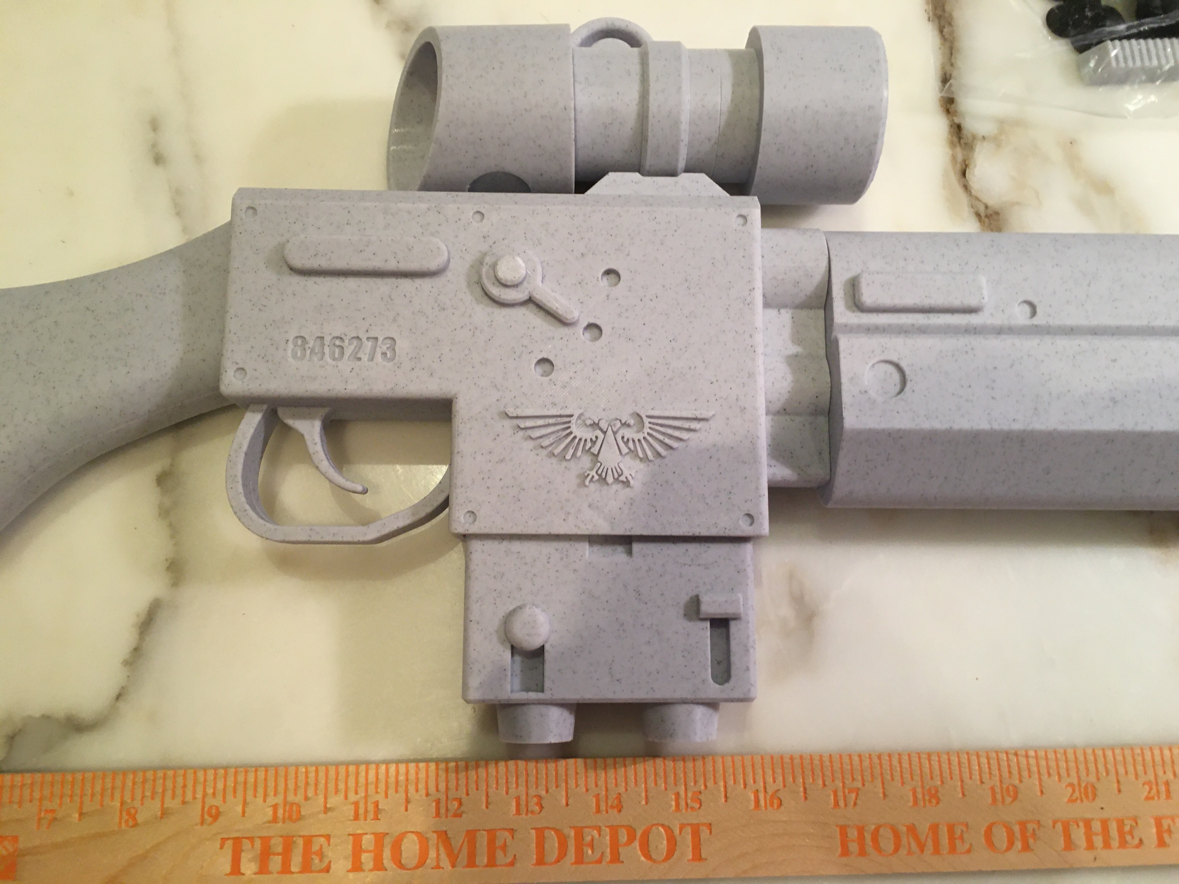 Lucius Hellgun 40k Kreig Grenadier Cosplay Prop by Velent | Download ...