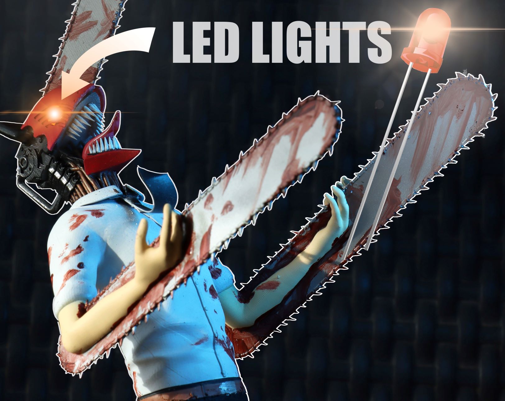 Denji (chainsaw man) by PrintChallenge | Download free STL model ...