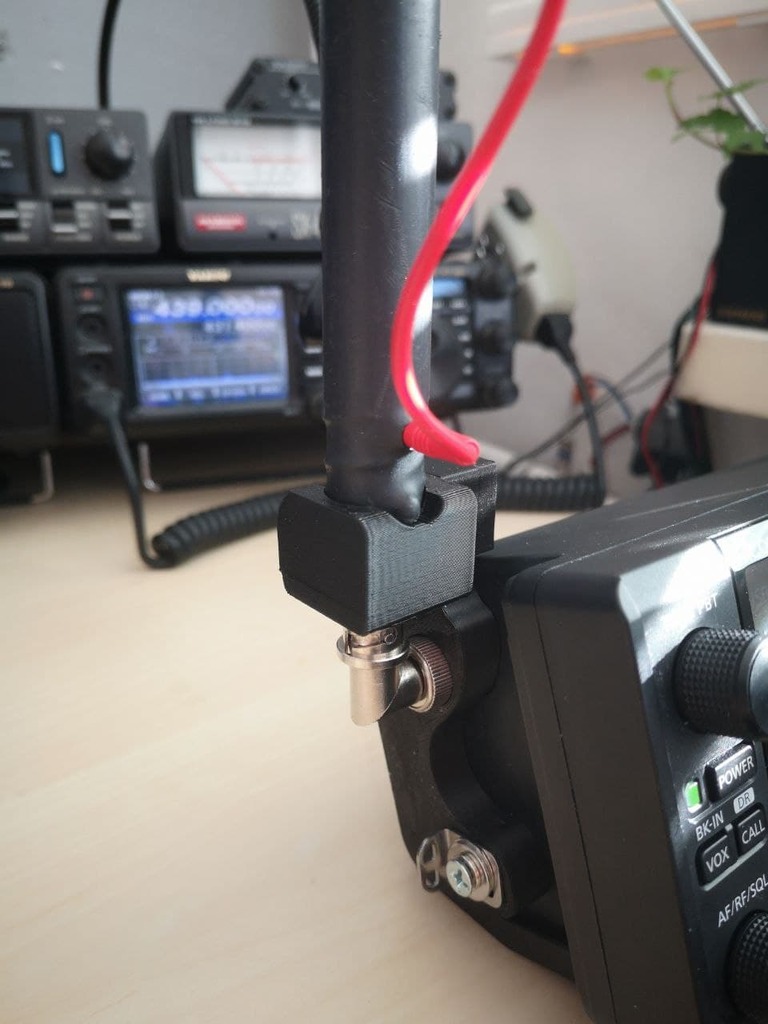 IC-705 MFJ-1699T antenna mount kit by SQ9MDD | Download free STL model ...