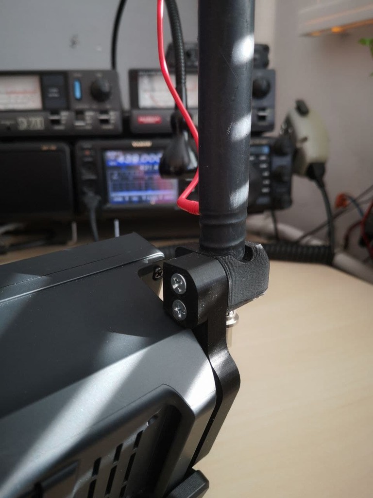IC-705 MFJ-1699T antenna mount kit by SQ9MDD | Download free STL model ...