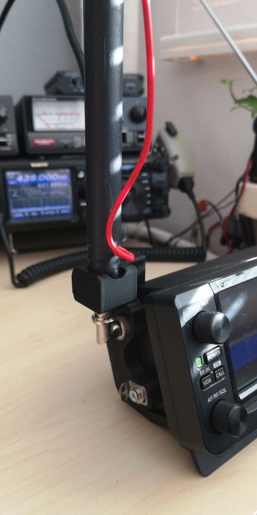 IC-705 MFJ-1699T antenna mount kit by SQ9MDD | Download free STL model ...