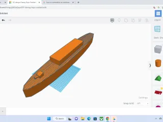 Battle Boat by CROGKING | Download free STL model | Printables.com
