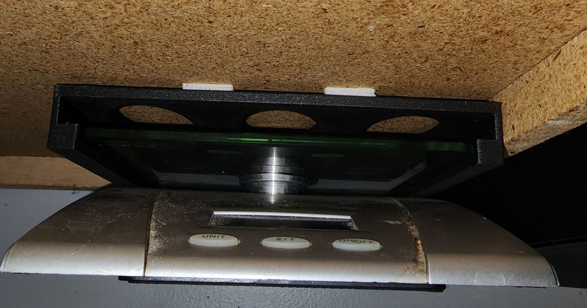 Scale Holder by Jay | Download free STL model | Printables.com