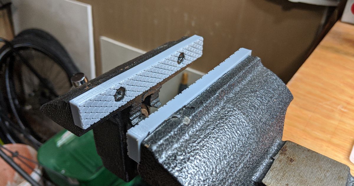 Soft Vice Jaws for 4.5 in / 116mm Bessy Bench Vice by /dev/tea ...