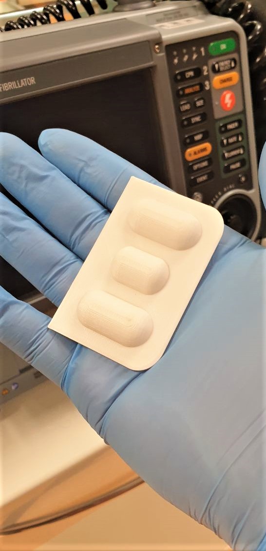 Combat wound medication pack prop for healthcare simulation by ...