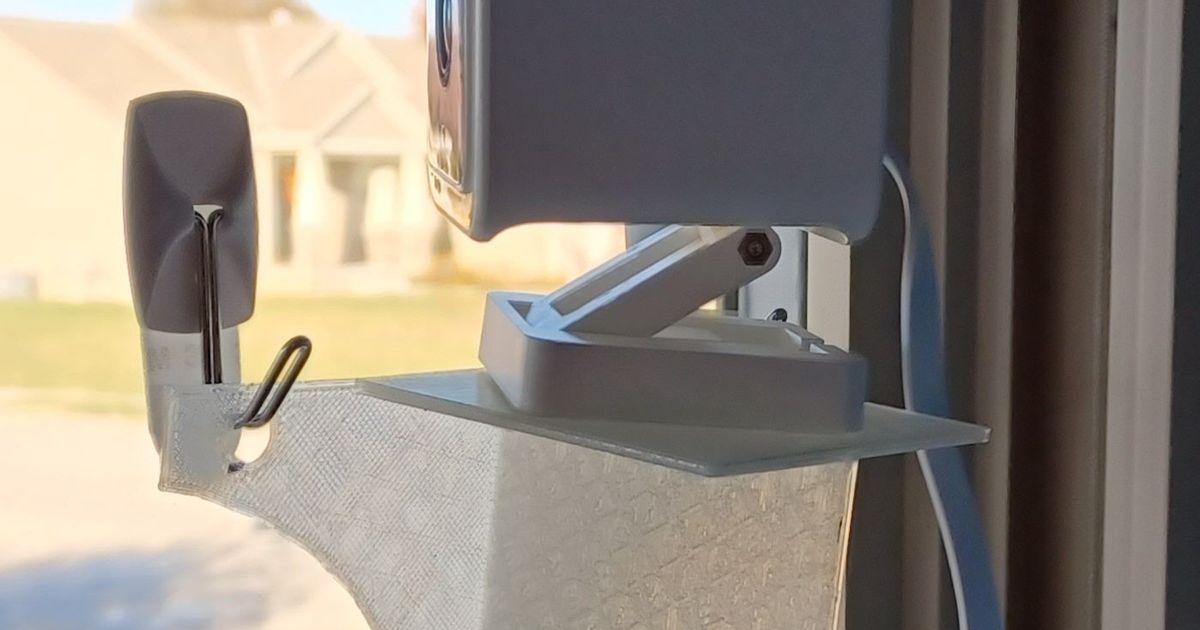 Cam Window Mount by WB | Download free STL model | Printables.com