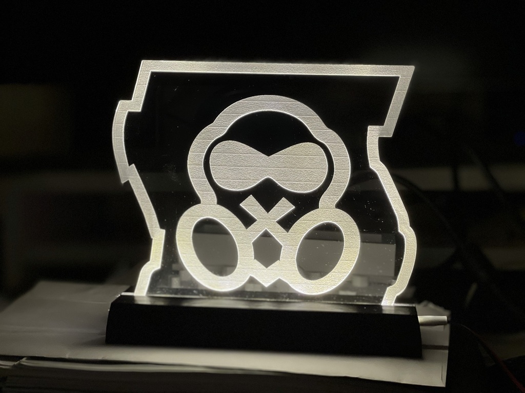 Acrylic Light Base (White LED Strip Edition) by Dominic | Download free ...