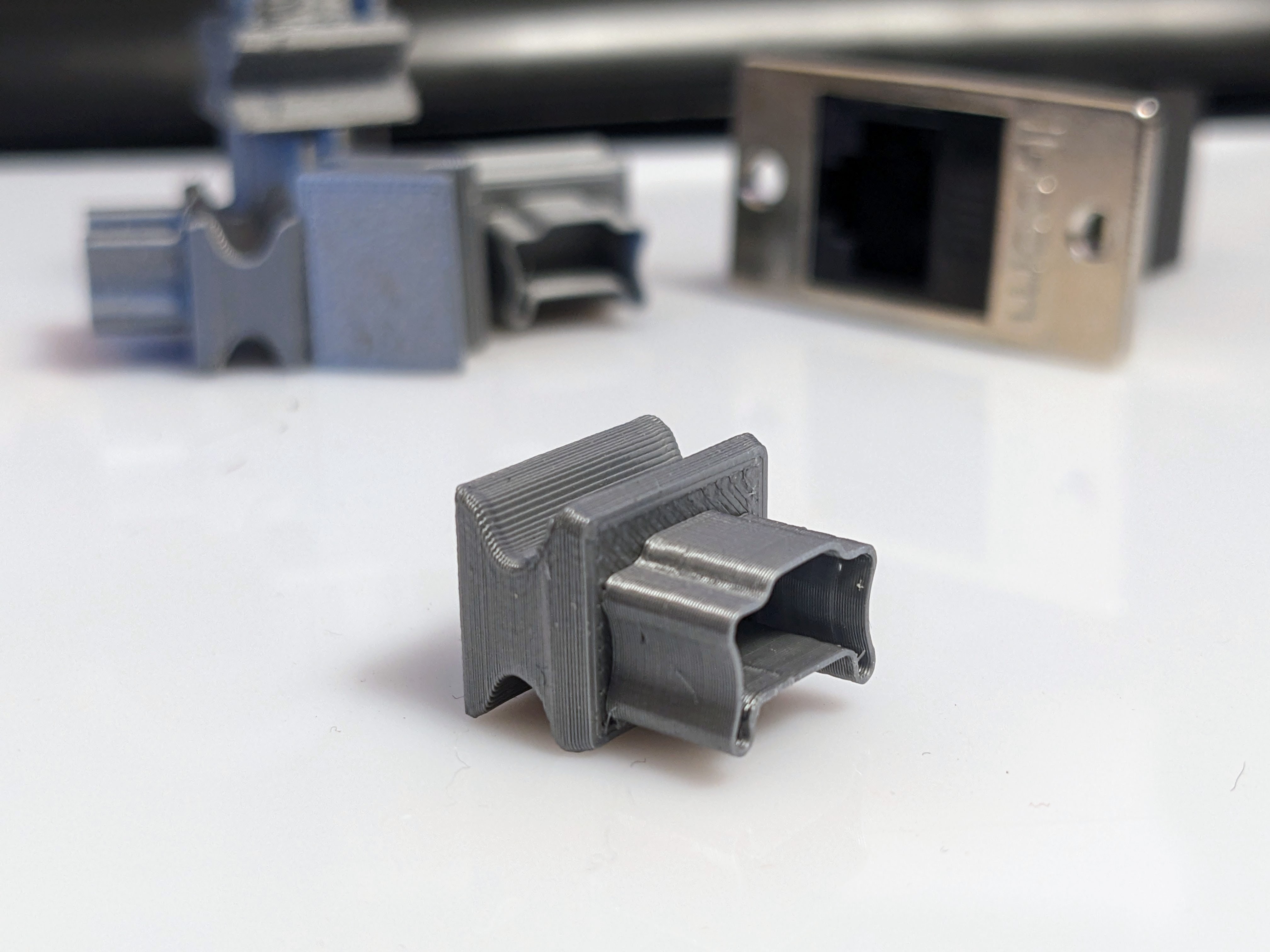 Ethernet Plug with Pull Tab by GeneralDon | Download free STL model ...