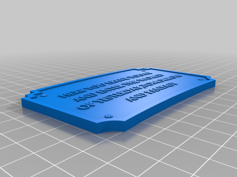 Disneyland Welcome Sign by Daveyland | Download free STL model ...