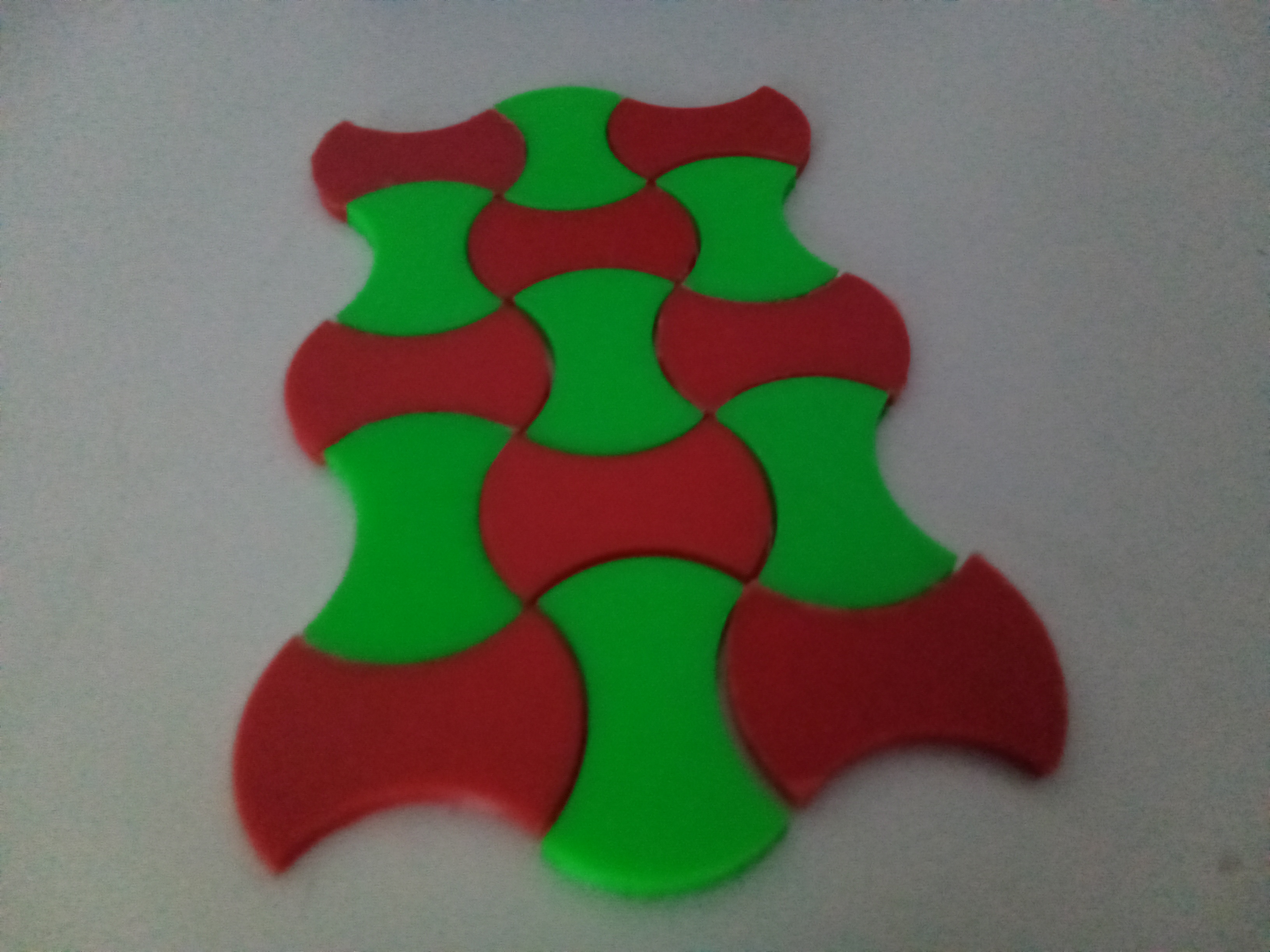 Warped Tesseract pattern by PrintRPro | Download free STL model ...