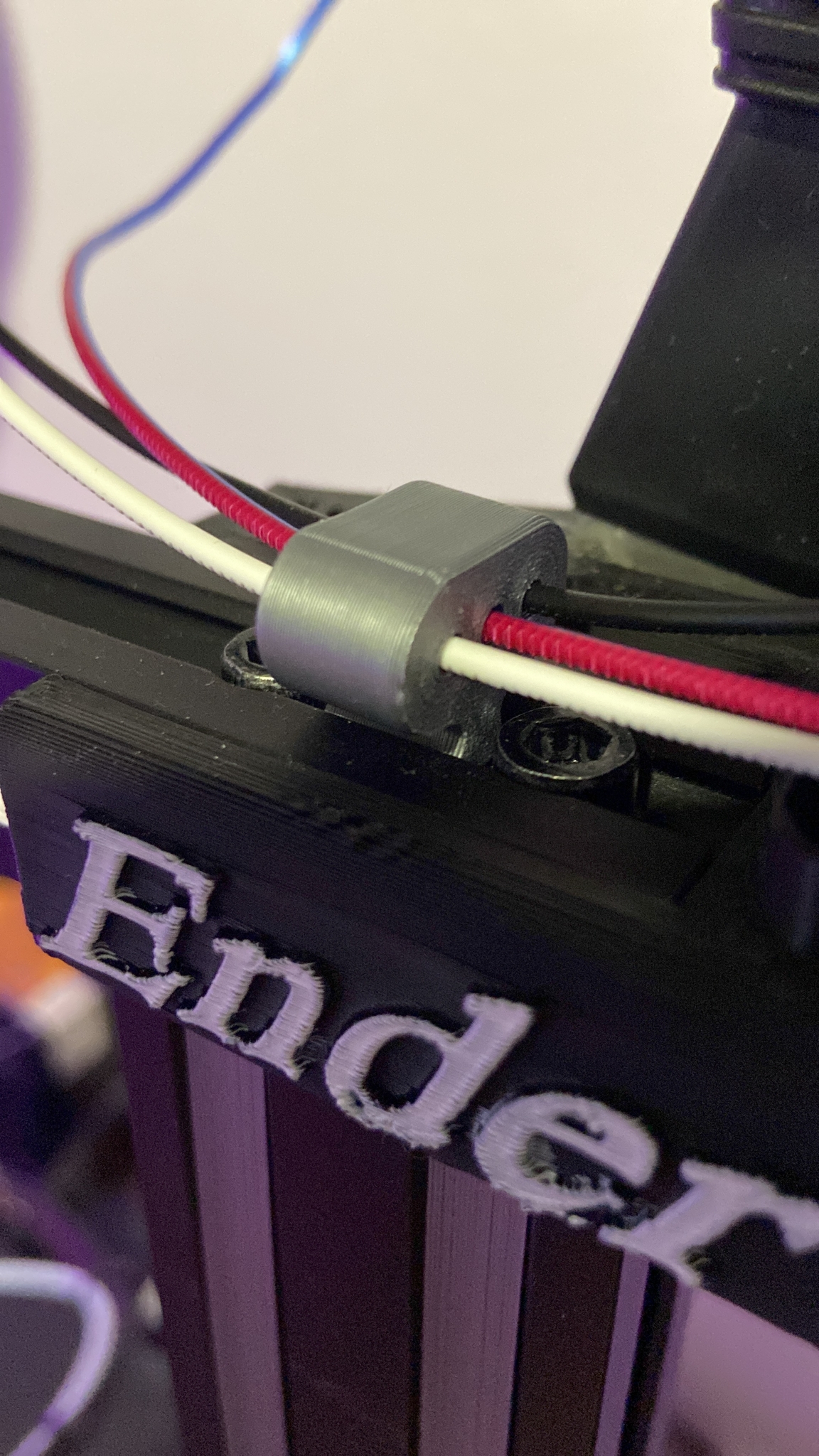 Ender Series External Filament Guide by Tezh_Scopezz | Download free STL model | Printables.com