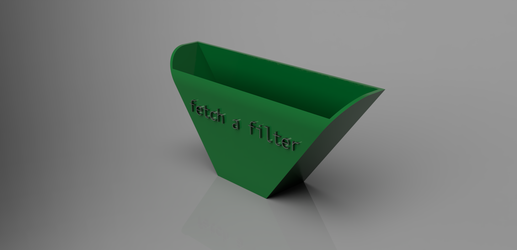 Coffee Filter Holder by Lennard | Download free STL model | Printables.com