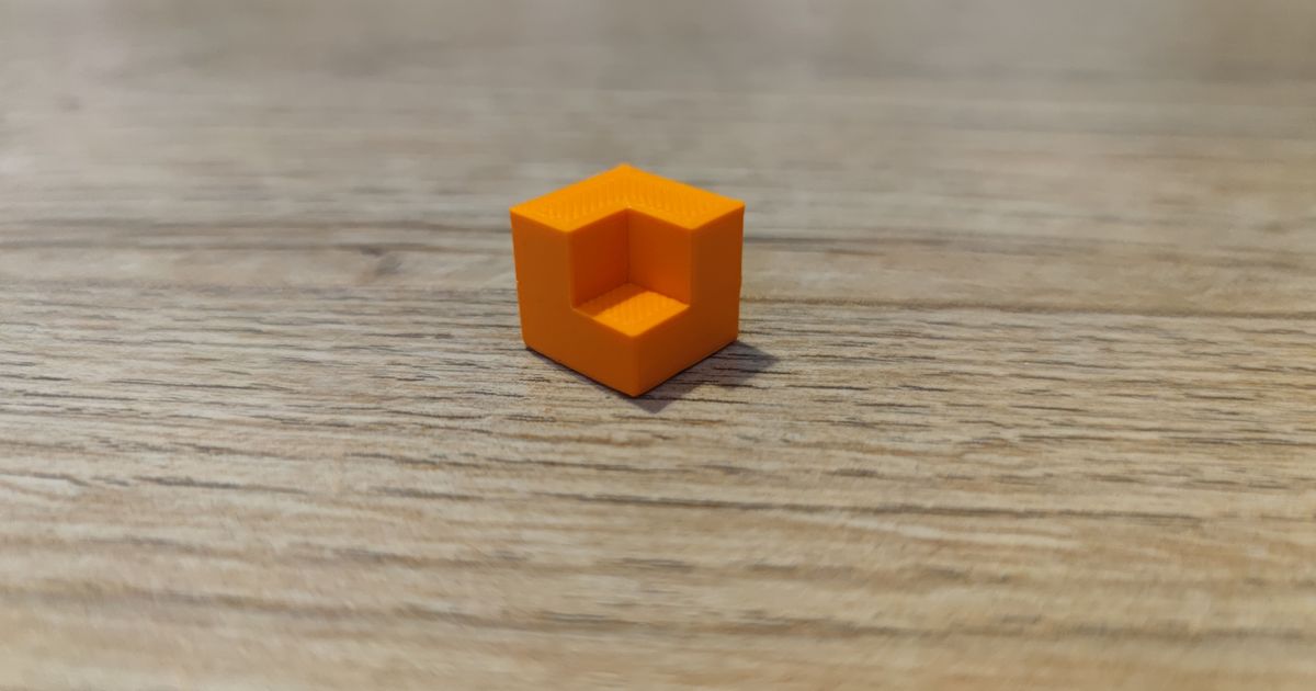 Test Cube by parenthesis3D | Download free STL model | Printables.com