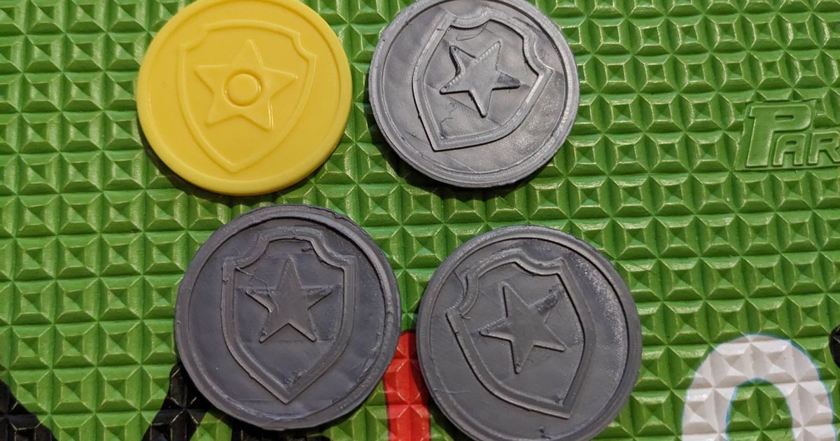 Paw Patrol Spin Master : replacement token by DarkBruce | Download free ...