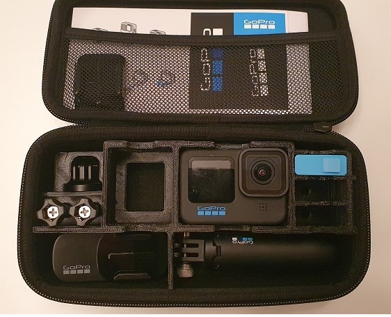 GoPro Hero 10 Transport Case Organizer by Deejay | Download free STL ...