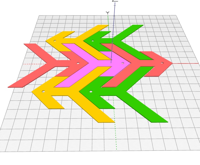 Fancy Fish Tessellation by 3dcad | Download free STL model | Printables.com