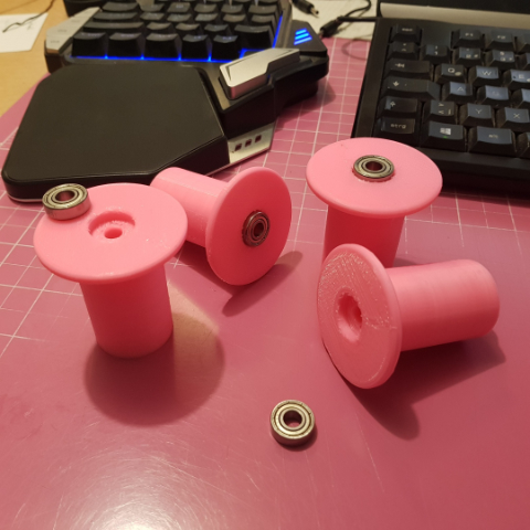 Filament Halter / Spool Holder by Thosa | Download free STL model ...