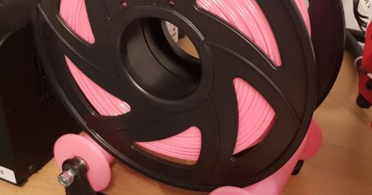 Filament Halter / Spool Holder by Thosa | Download free STL model ...