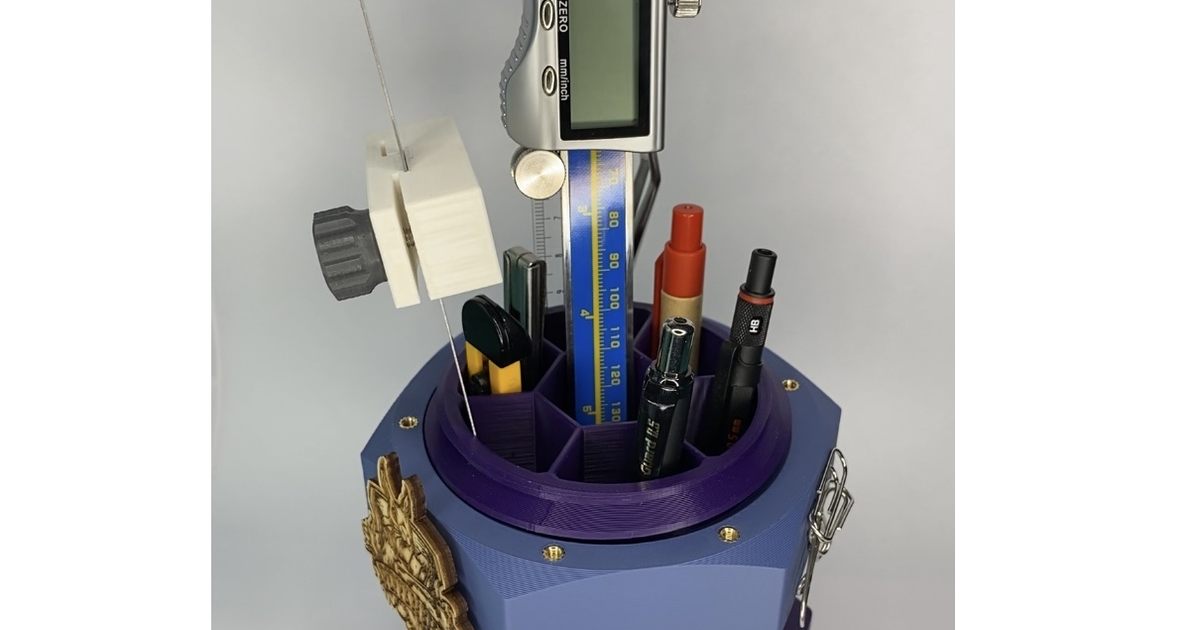 Multipurpose Nut with mounting Points and Magnets for Nut & Bolt pencil ...