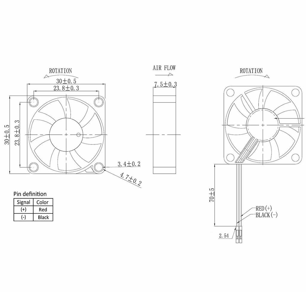 30mm Fan MiSTer DE10 Nano by HugoCraft | Download free STL model ...