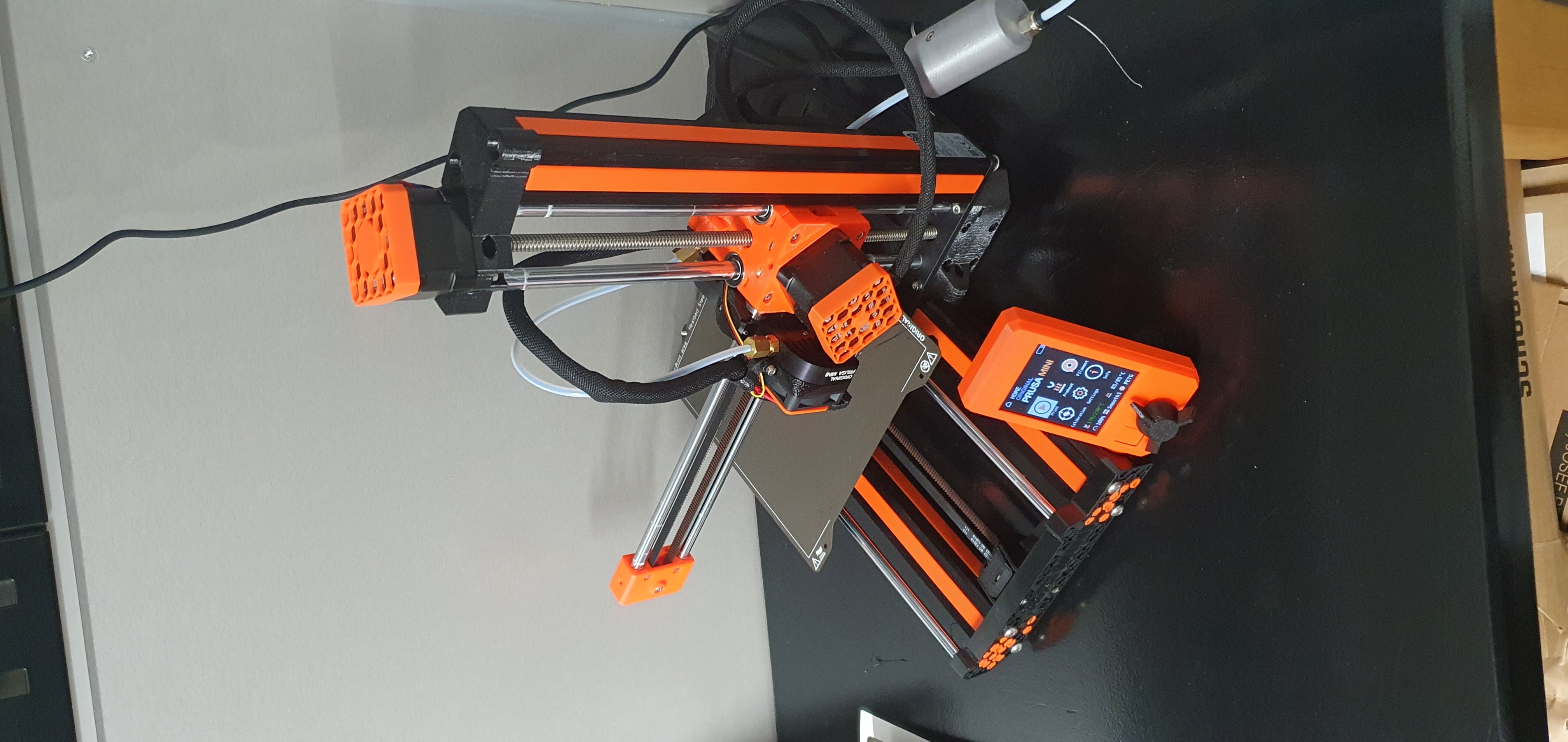 Prusa Mini/Mini+ 3030-Profile Slot Cover (full length printed @ Mk3) by ...