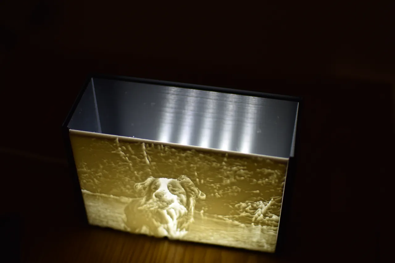Lithophane case with light by pino1021 | Download free STL model ...