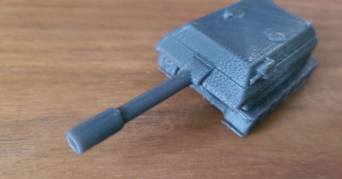 Basic Tank by uping1 | Download free STL model | Printables.com